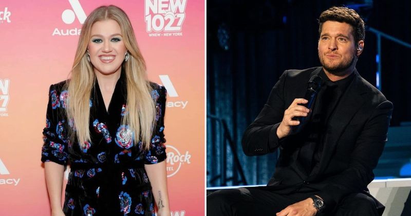 Kelly Clarkson introduces Michael Buble as 'my Buble' on show, fans ... Kelly Clarkson introduces Michael Buble as 'my Buble' on show, fans ...