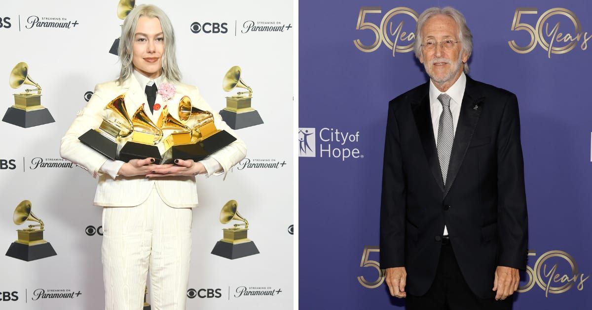 Internet divided as Pheobe Bridgers tells ex-Grammy CEO Neil Portnow to 'rot in piss' over ...