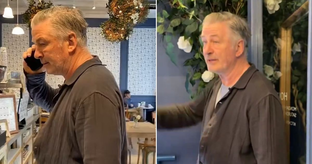 Alec Baldwin smacks anti-Israel protester's phone after being hounded ...