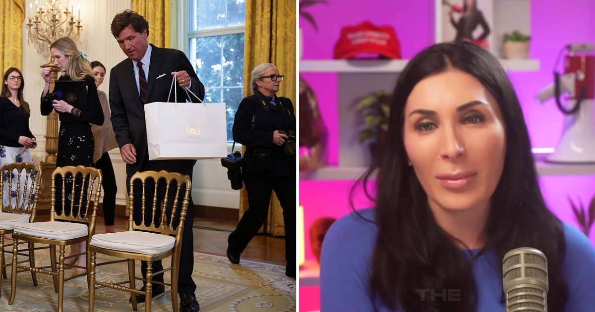 'Disgusting': Laura Loomer reacts to Tucker Carlson's presence at Trump ...
